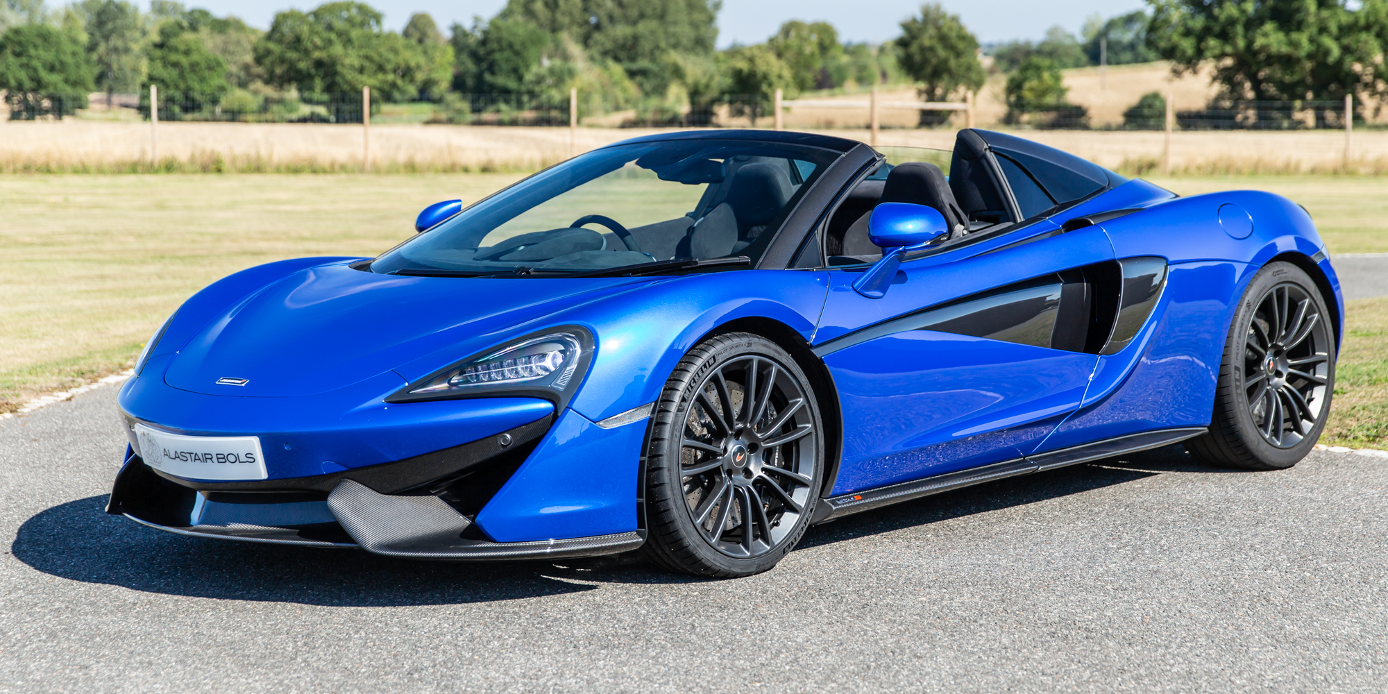 McLaren 570S Spider in Vega Blue - Alastair Bols